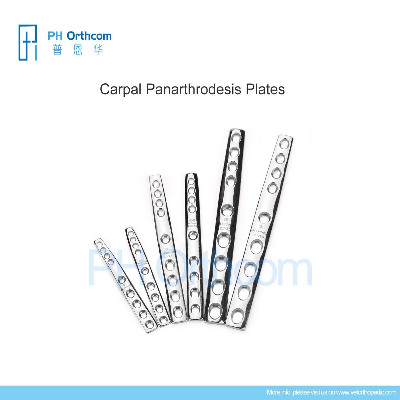 Carpal Panarthrodesis Plate - PH Orthcom-Veterinary Orthopaedic ...