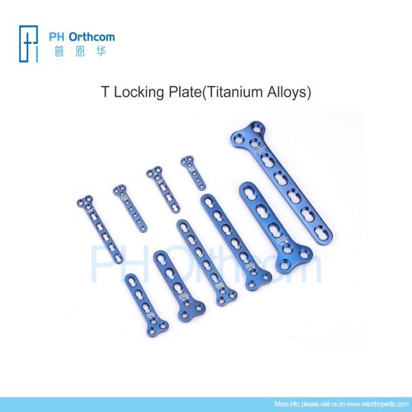 Titanium T Locking Plates – PH Orthcom Orthopedic-Veterinary ...