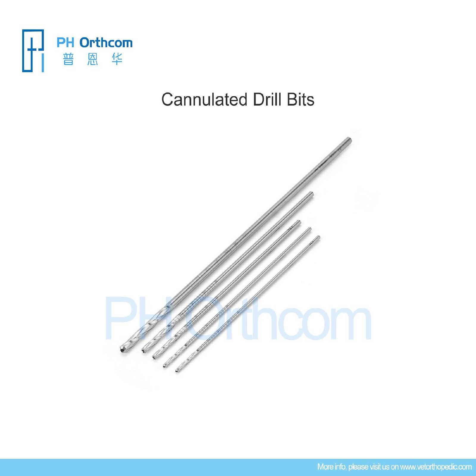 Cannulated Drill Bits - PH Orthcom-Veterinary Orthopaedic Implants ...