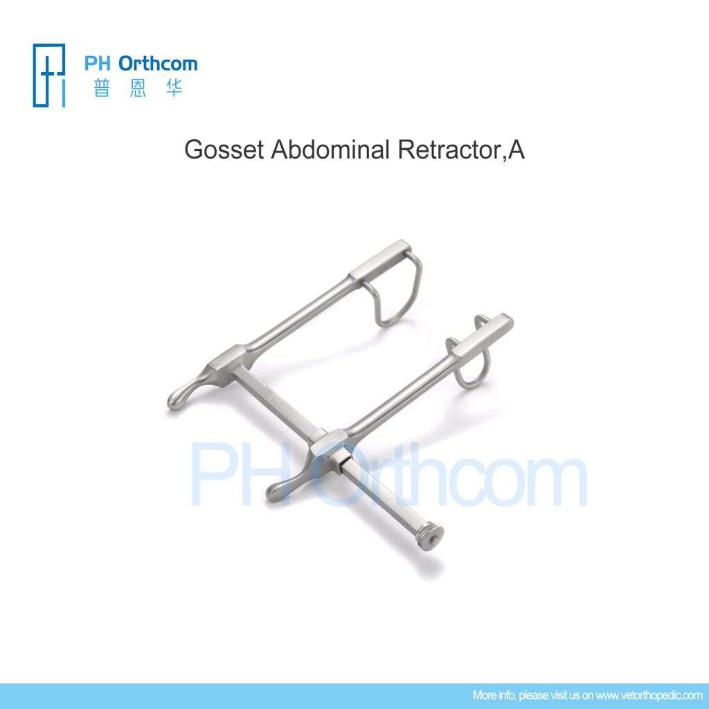 Gosset Abdominal Retractor - PH Orthcom-Veterinary Orthopaedic Implants ...