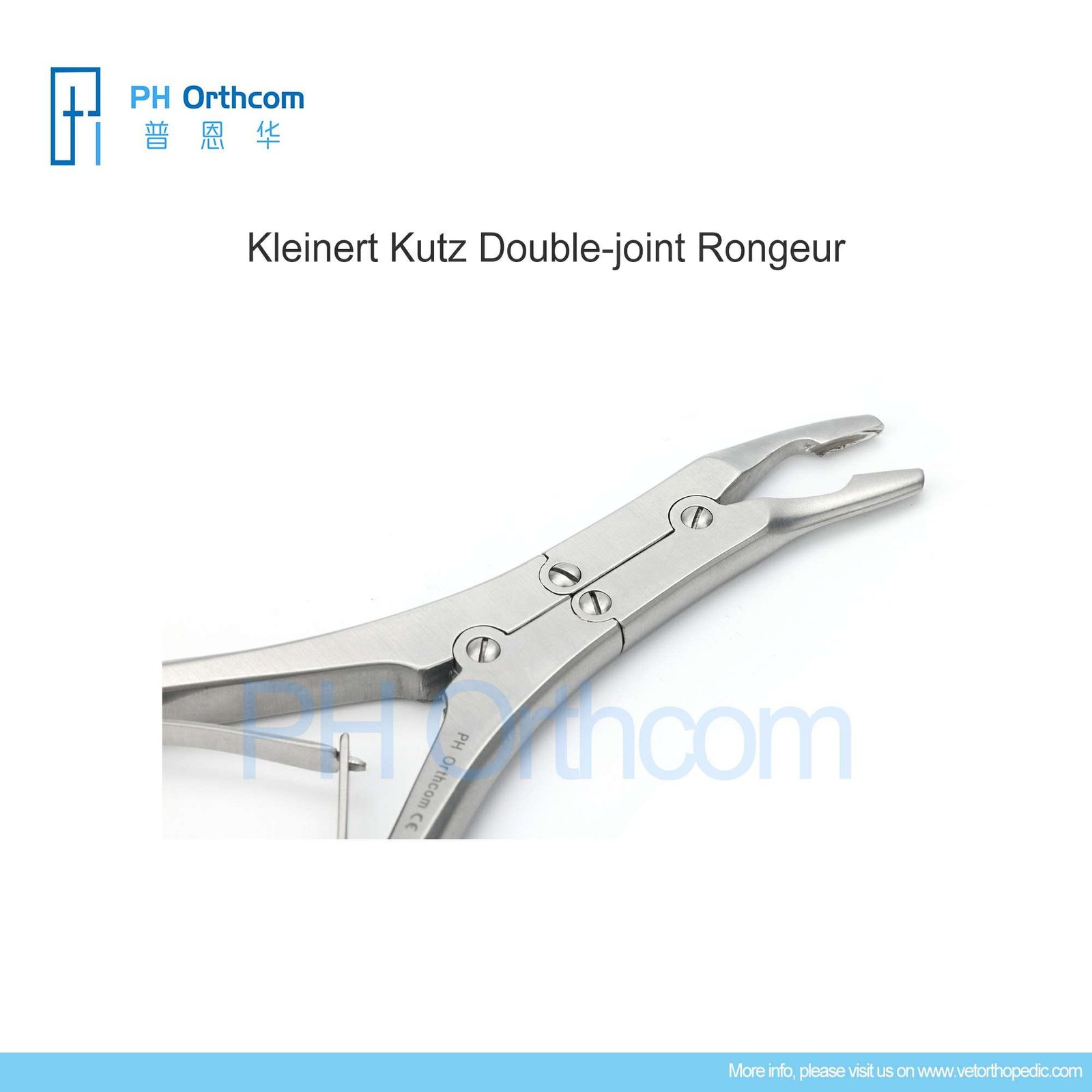 Kleinert Kutz Double-joint Rongeur - PH Orthcom-Veterinary Orthopaedic ...