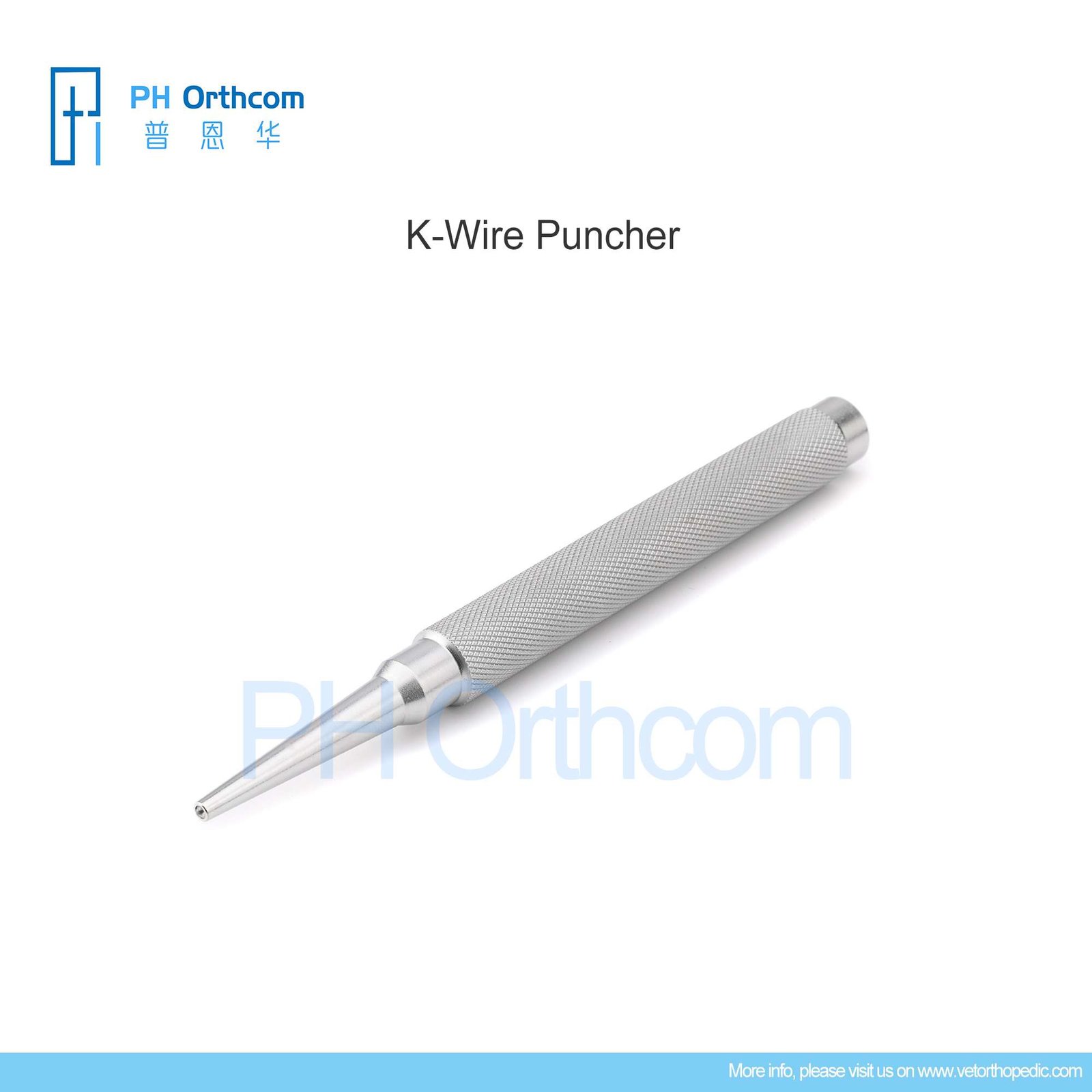 K-Wire Puncher – PH Orthcom–Veterinary Orthopaedic Implants Manufacturer
