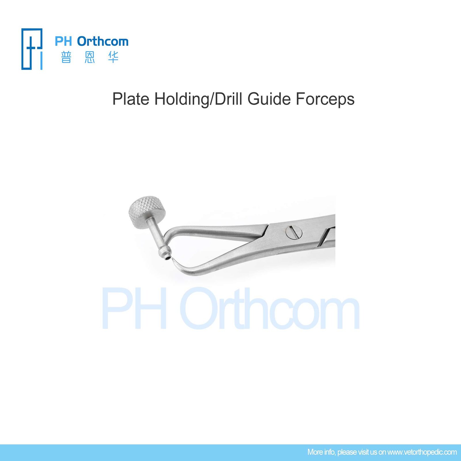 Plate Holding/Drill Guide Forceps - PH Orthcom-Veterinary Orthopaedic ...
