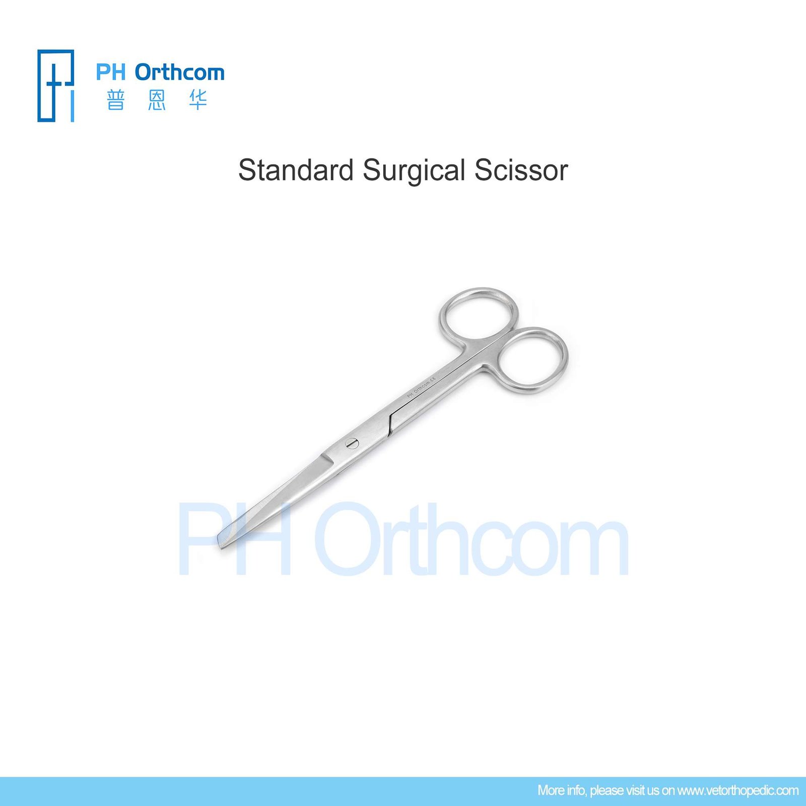 Standard Surgical Scissor, Sharp/Blunt - PH Orthcom-Veterinary ...