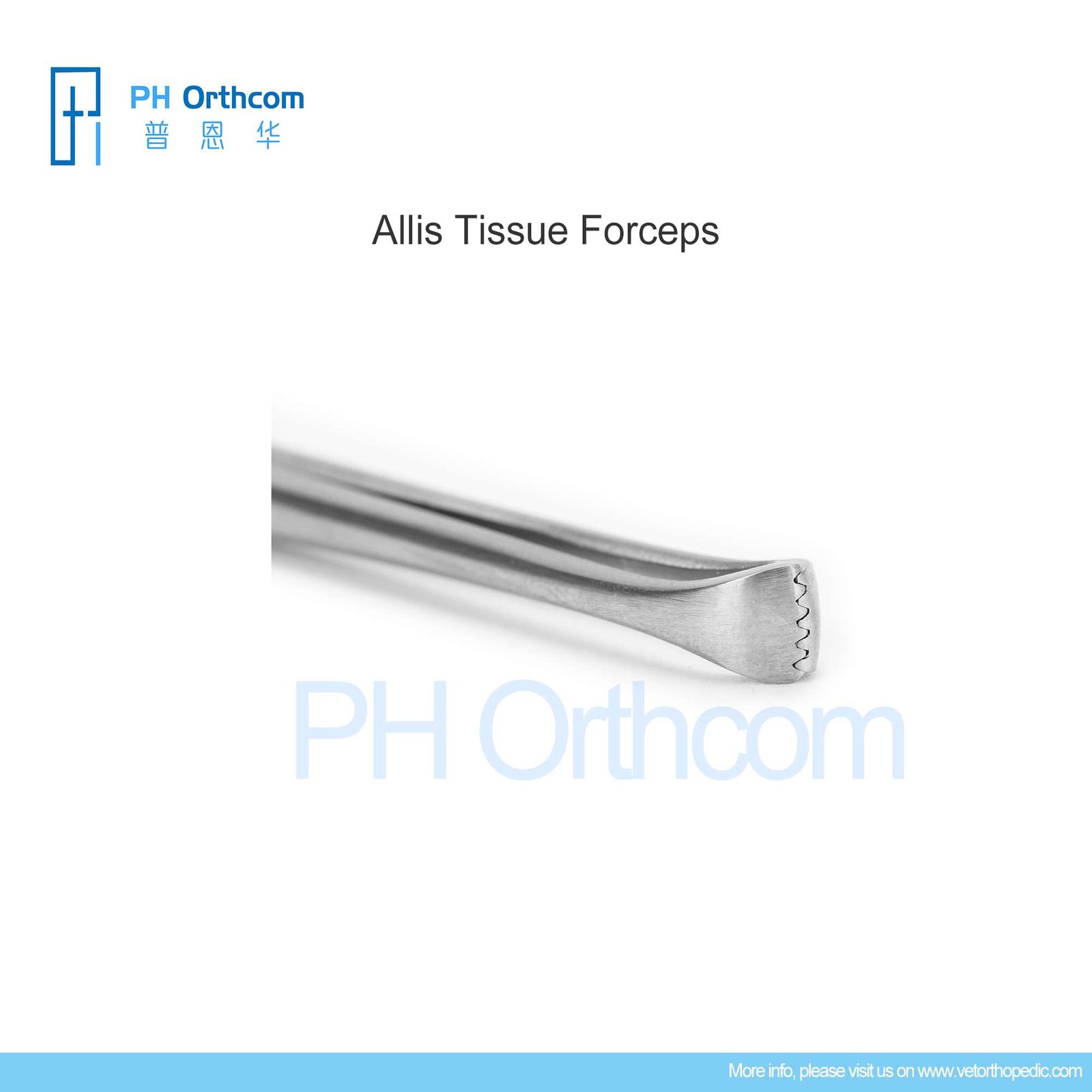 Allis Tissue Forceps – PH Orthcom–Veterinary Orthopaedic Implants ...
