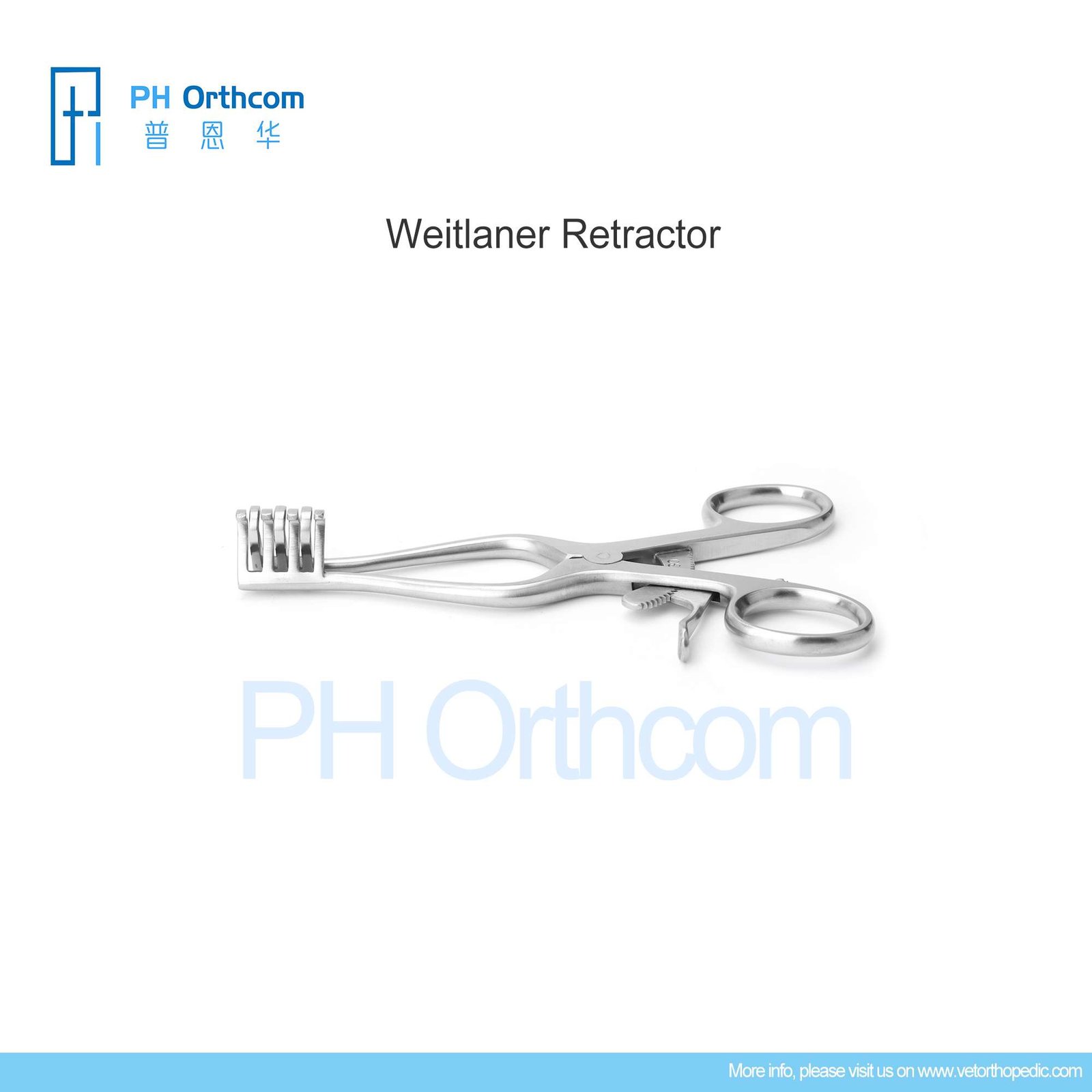 Weitlaner Retractor - PH Orthcom-Veterinary Orthopaedic Implants ...