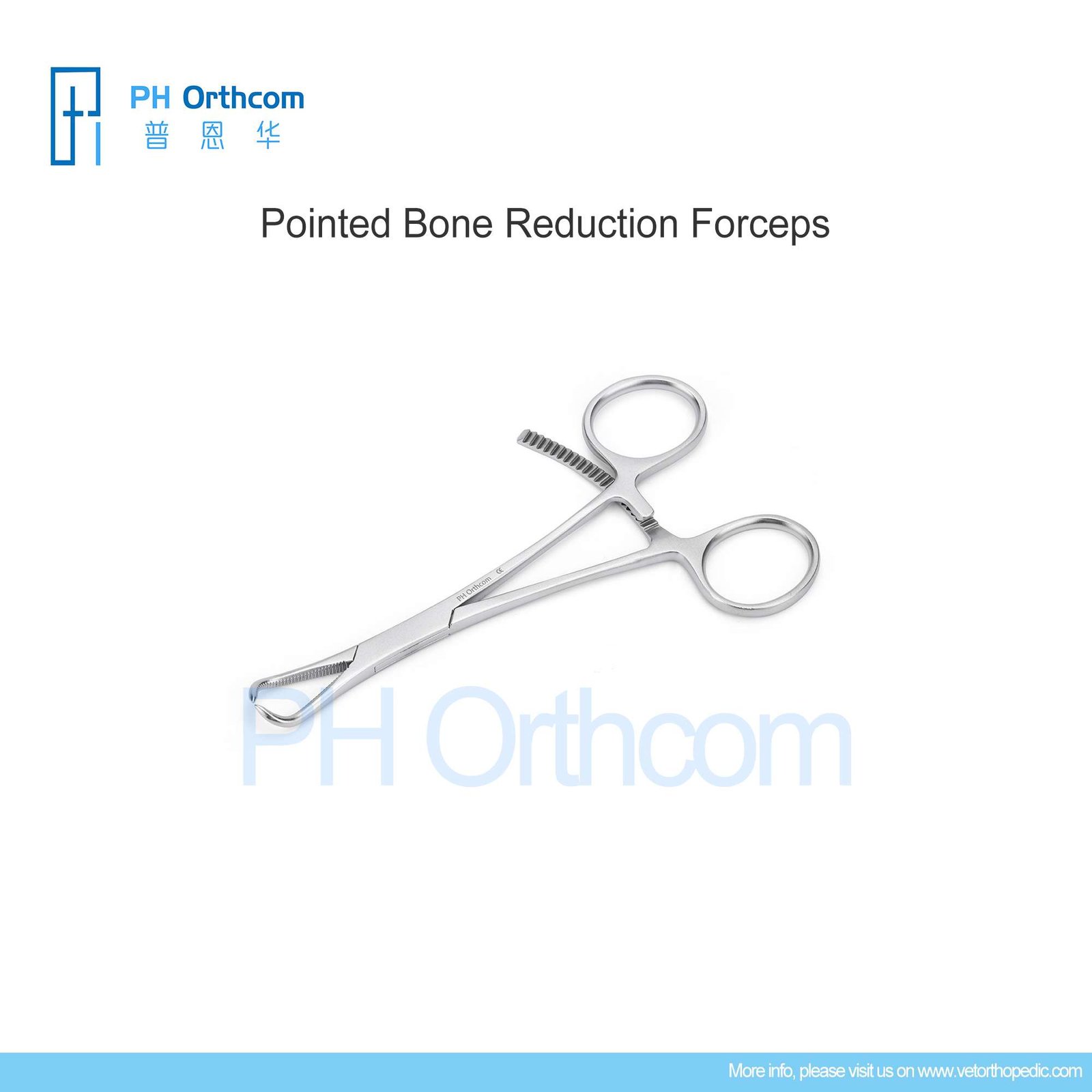 Pointed Bone Reduction Forceps - PH Orthcom-Veterinary Orthopaedic ...