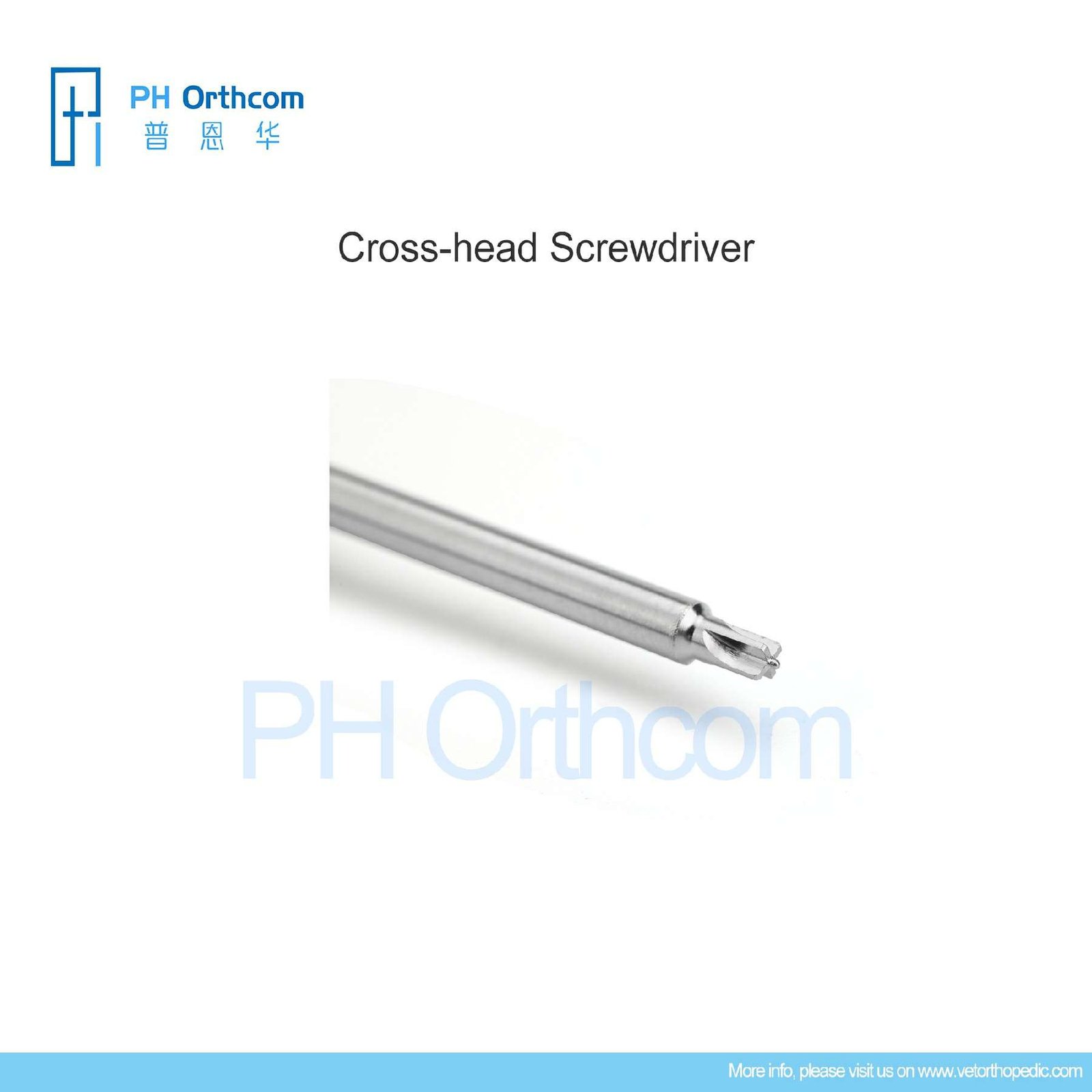 Cross-head Screwdriver - PH Orthcom-Veterinary Orthopaedic Implants ...