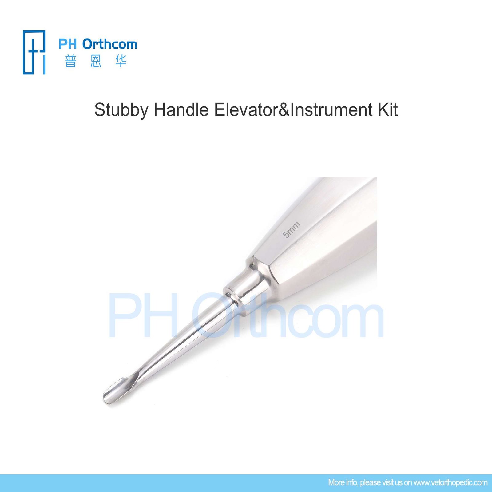 Stubby Handle Elevator & Instrument Kit – PH Orthcom Orthopedic ...
