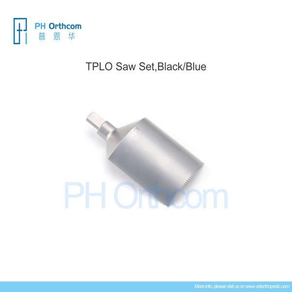 TPLO Saw Set, Black/Blue, with 2 saw blades included – PH Orthcom ...
