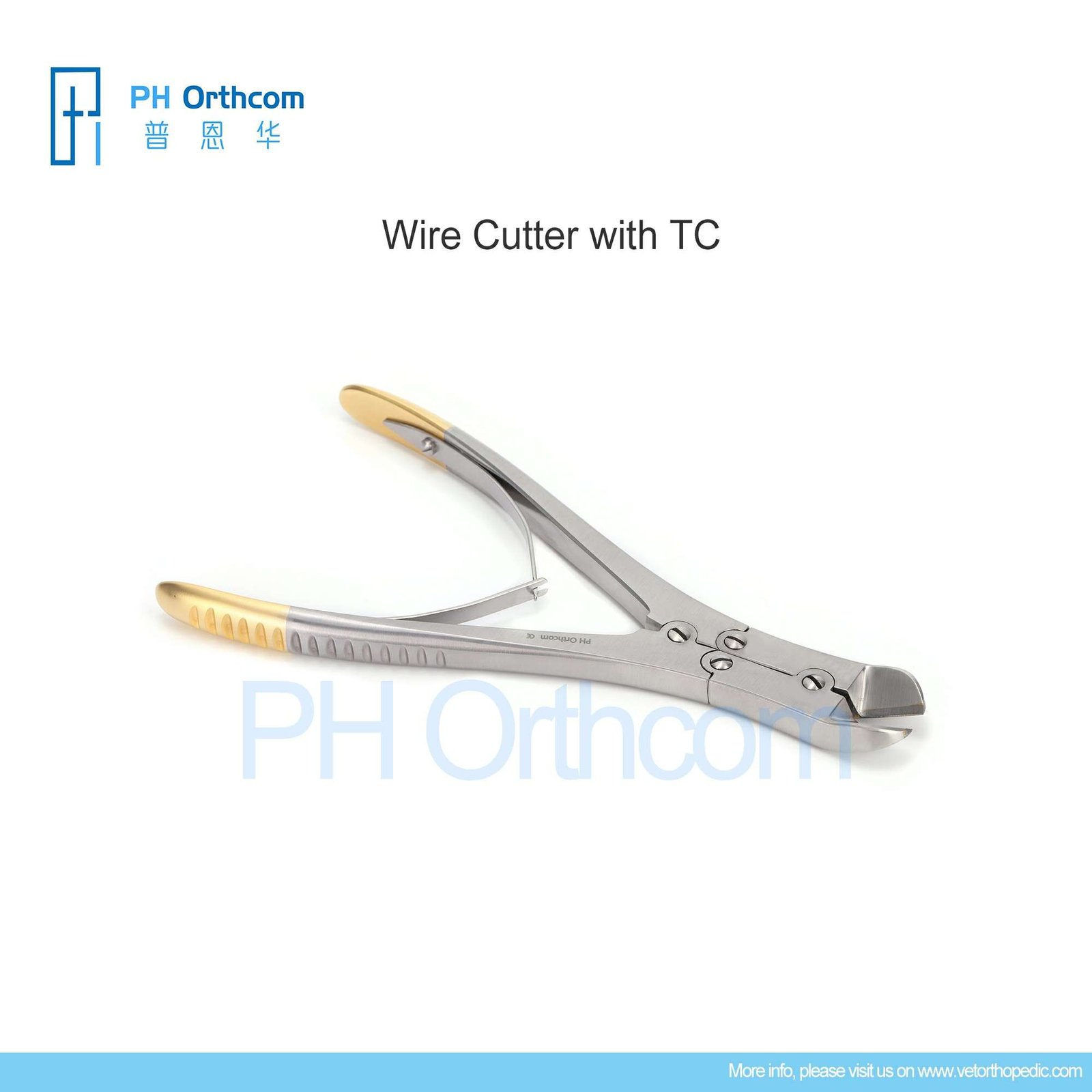 Wire Cutter with TC - PH Orthcom-Veterinary Orthopaedic Implants ...