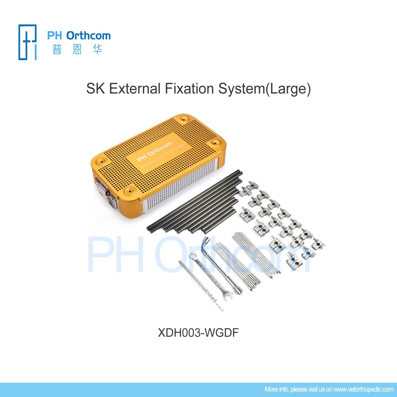 SK External Fixation System (Large) - PH Orthcom-Veterinary Orthopaedic ...