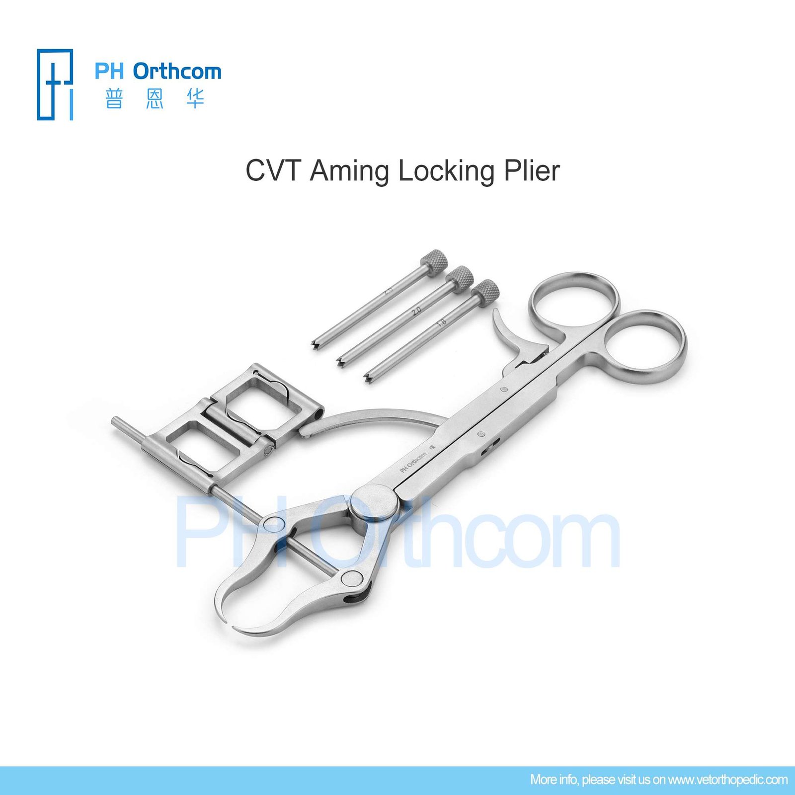 CVT Aming Locking Plier - PH Orthcom-Veterinary Orthopaedic Implants ...