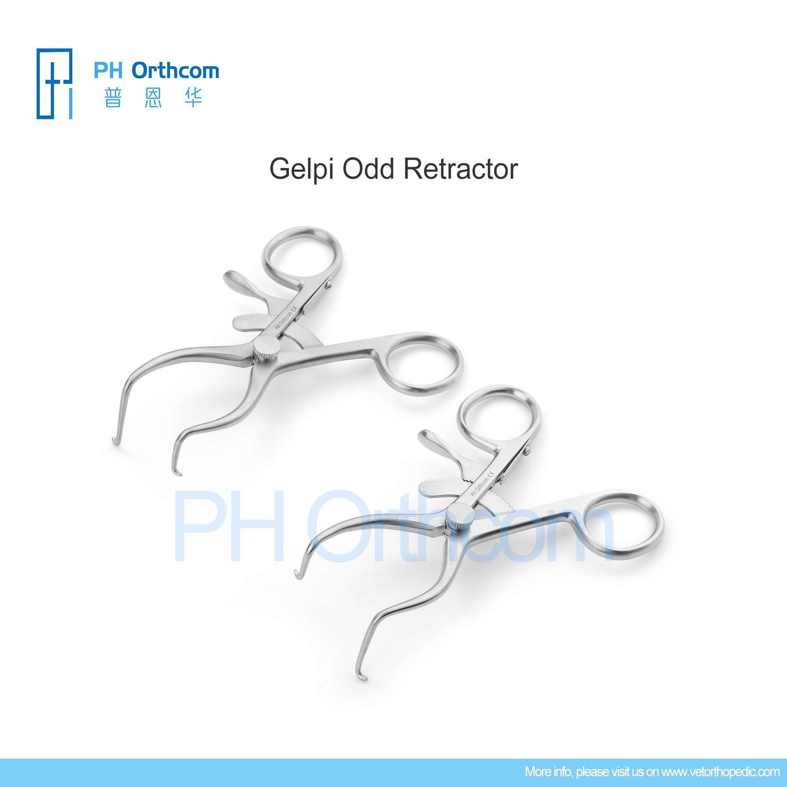 Gelpi Odd Retractor – PH Orthcom–Veterinary Orthopaedic Implants ...