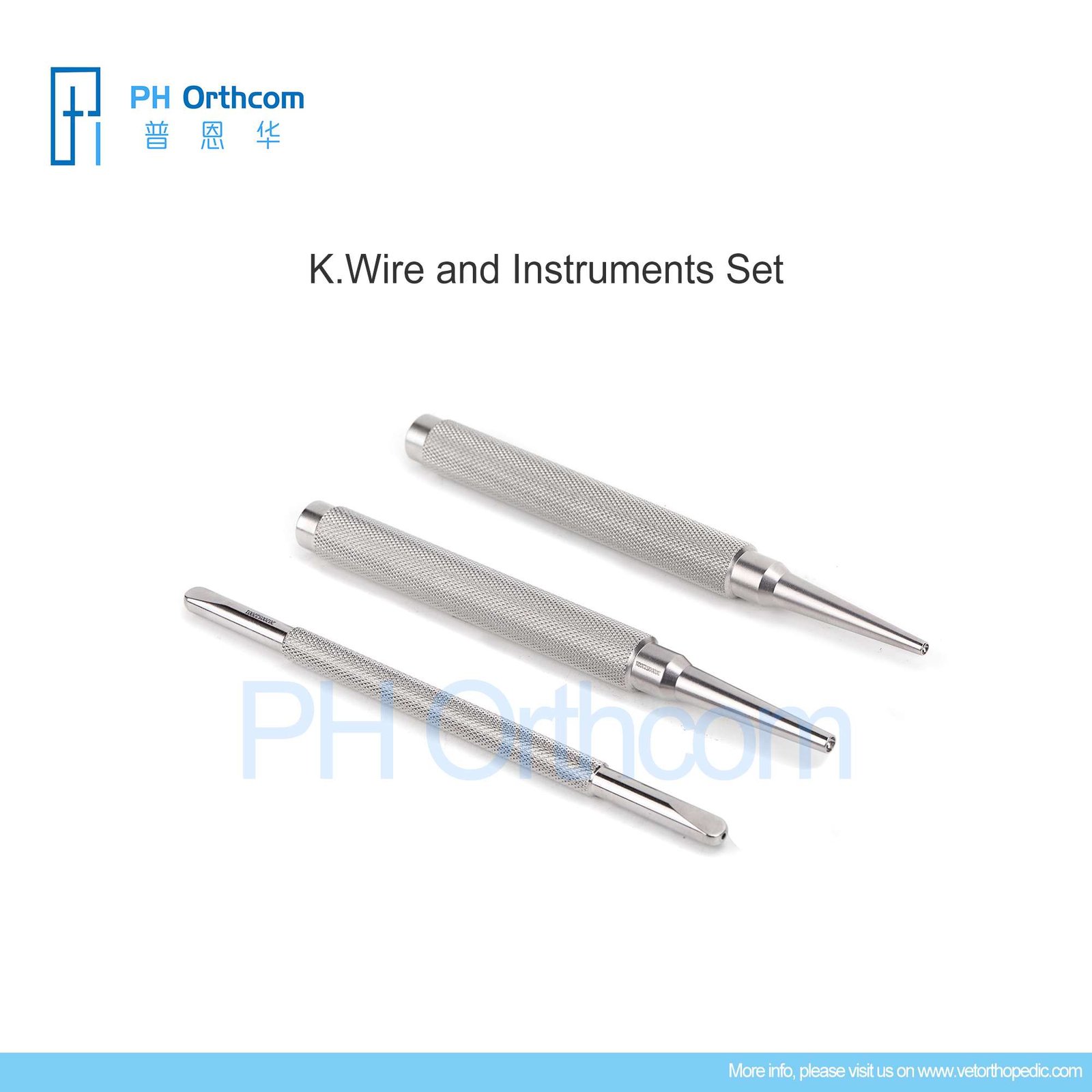 K. Wire and Instruments Set – PH Orthcom–Veterinary Orthopaedic ...