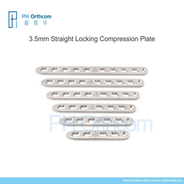 Stainless Steel 3.5mm Straight Locking Compression Plate – PH Orthcom ...