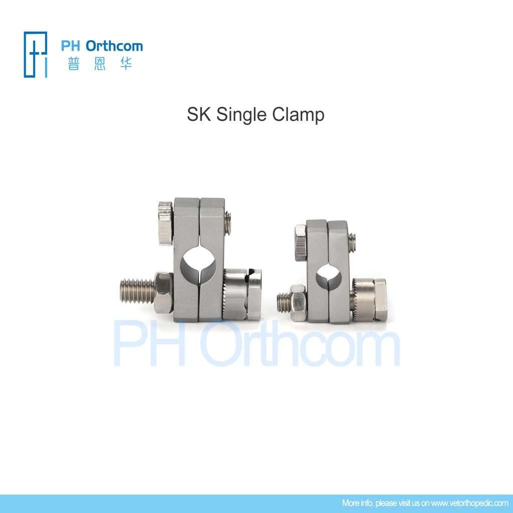 SK Single Clamp - PH Orthcom-Veterinary Orthopaedic Implants Manufacturer