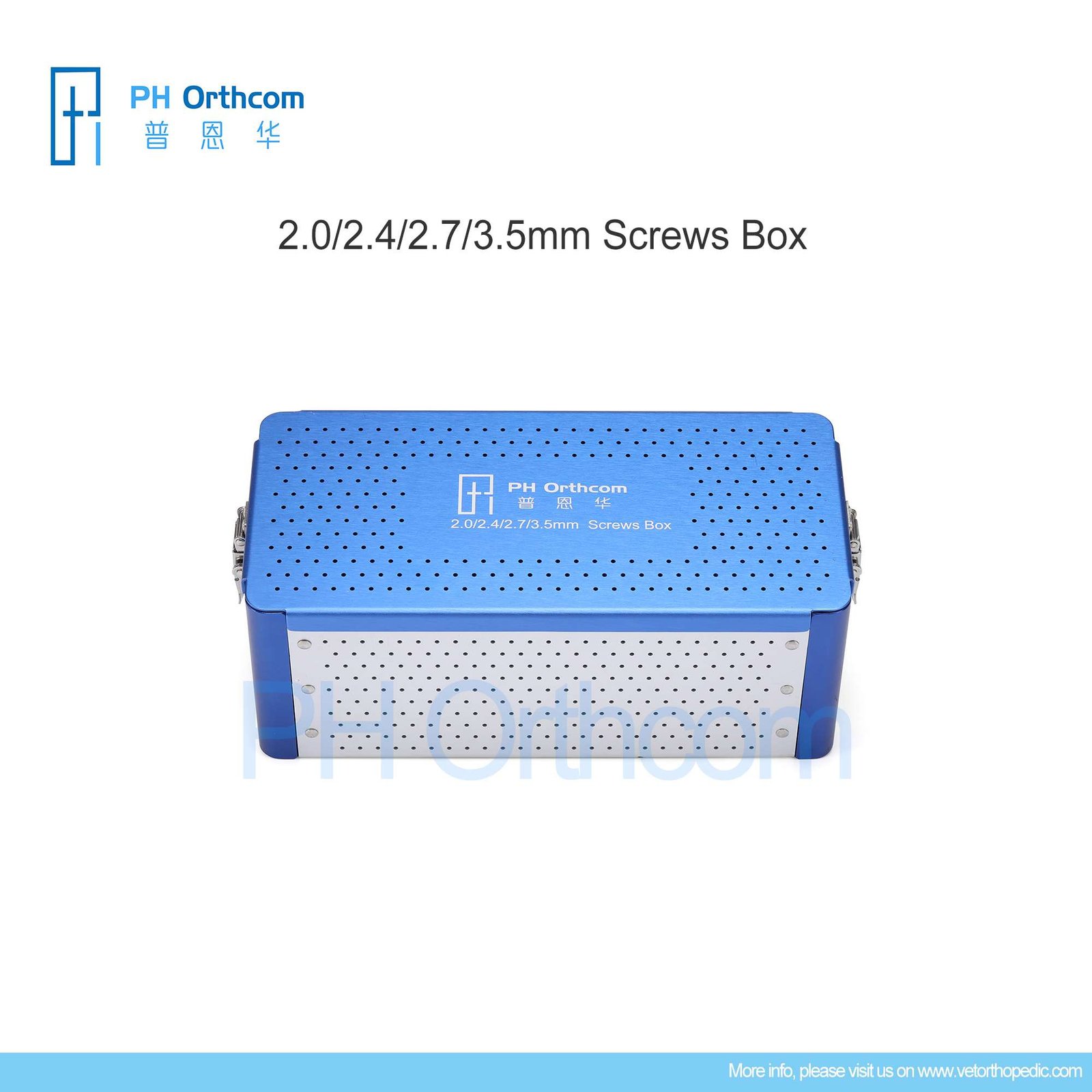 2.0/2.4/2.7/3.5mm Screws Box - PH Orthcom-Veterinary Orthopaedic ...
