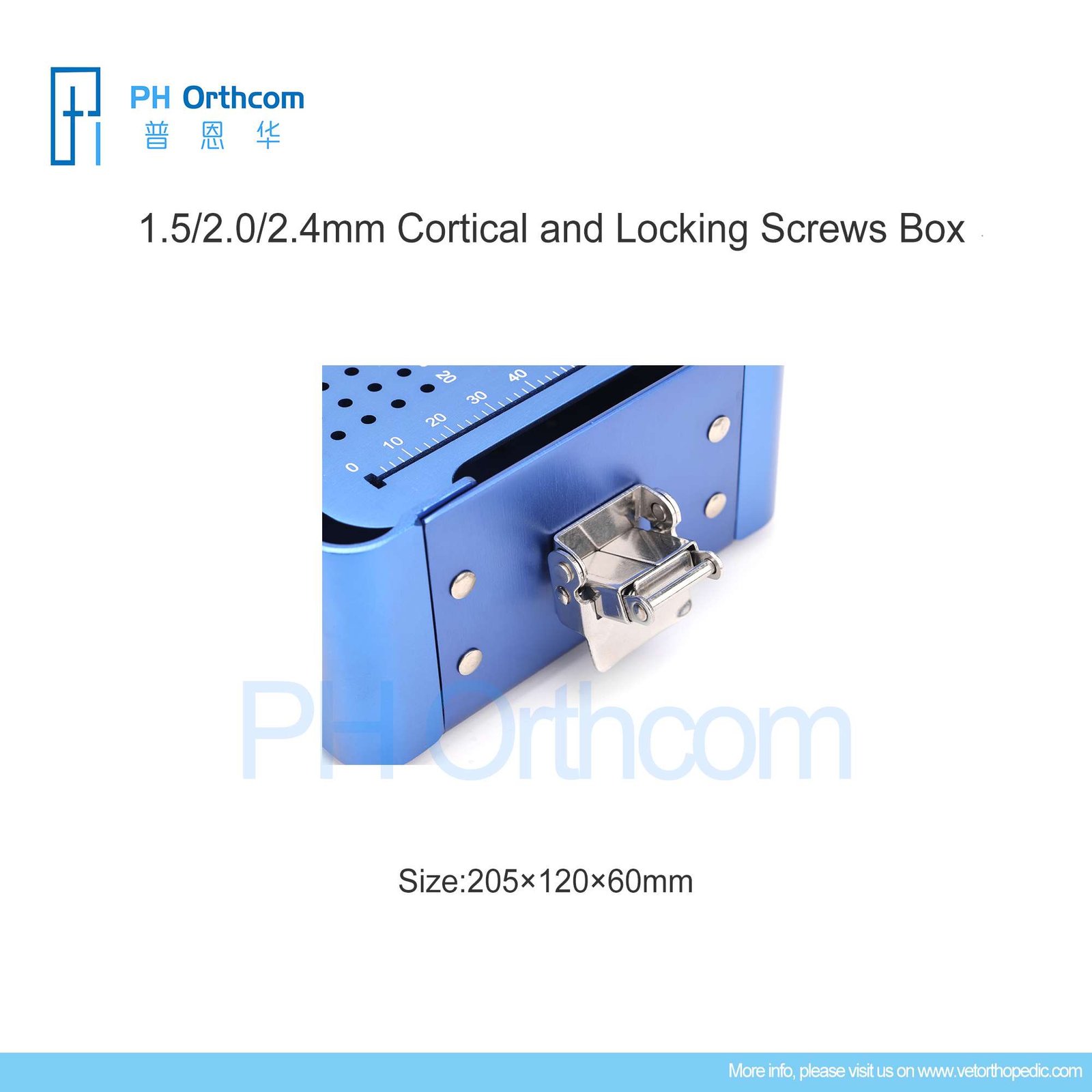 1.5/2.0/2.4mm Cortical and Locking Screws Box - PH Orthcom-Veterinary ...