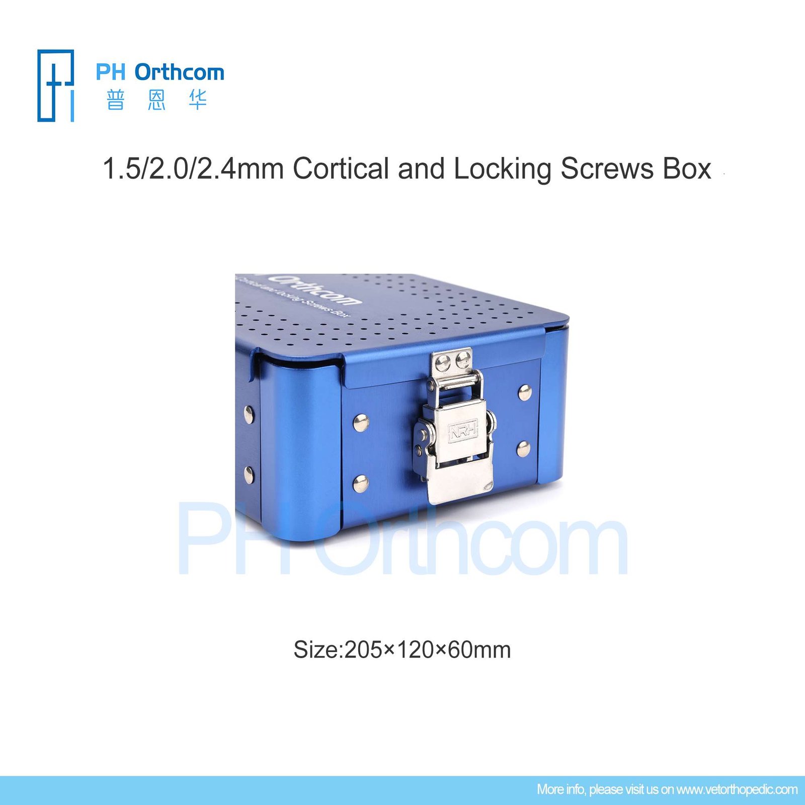 1.5/2.0/2.4mm Cortical and Locking Screws Box - PH Orthcom-Veterinary ...