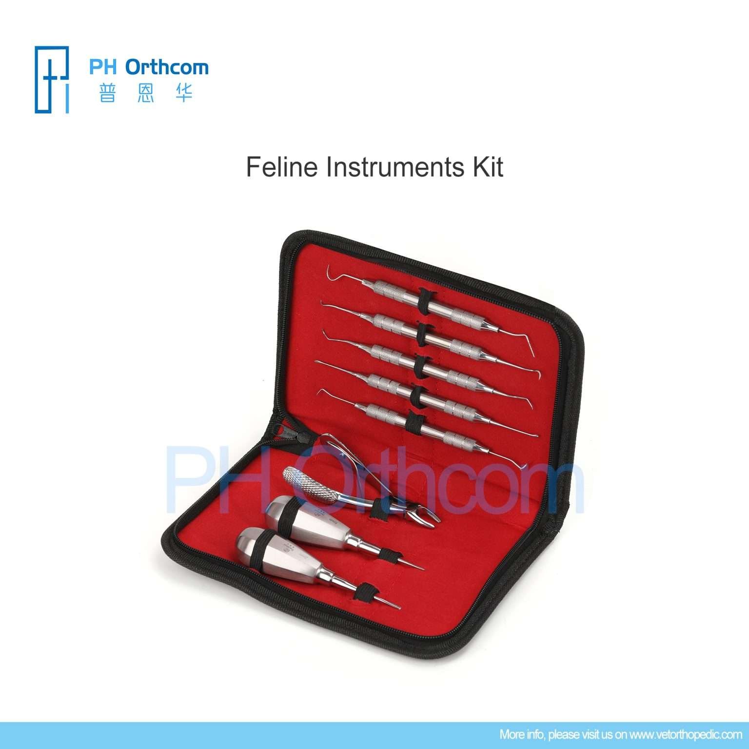 Feline Dental Instruments Kit - PH Orthcom-Veterinary Orthopaedic ...