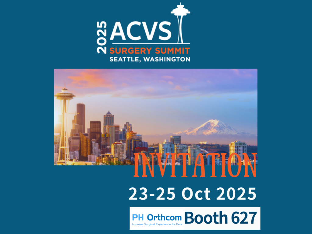 Visit PH Orthcom at the ACVS Surgery Summit in the USA: Explore ...